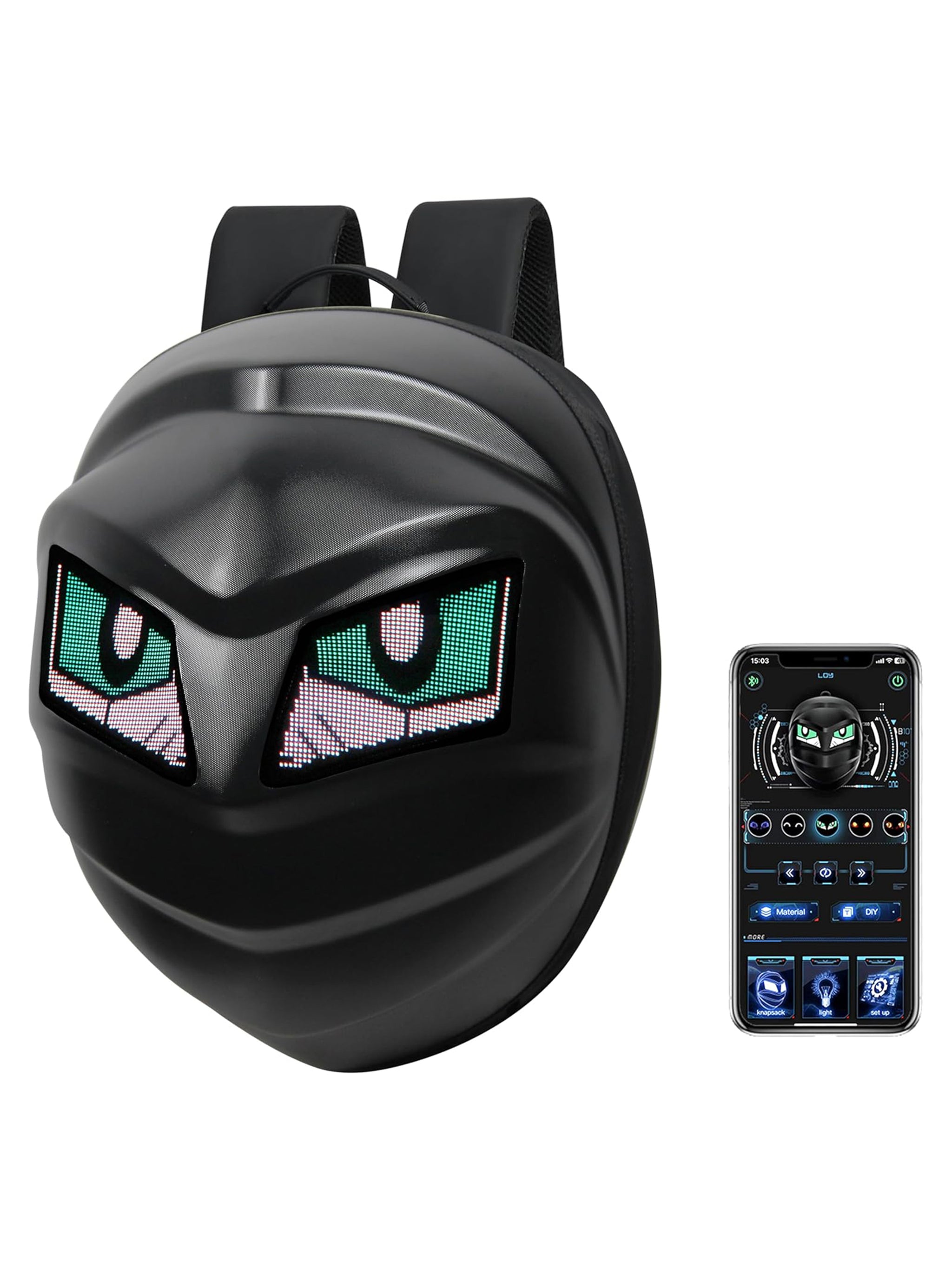 Buy LED Backpack Online In India - LOY LED Backpack Iron Man Redhorns